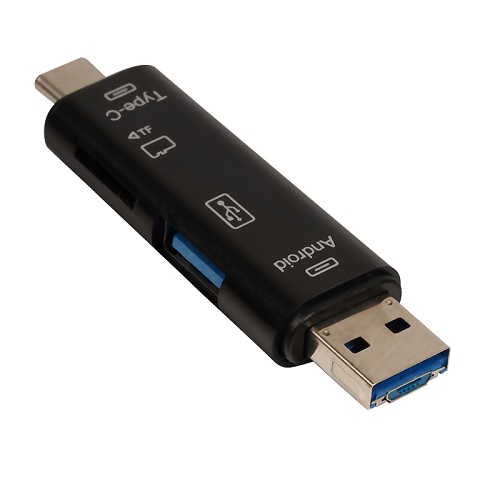 Card reader universal all-in-one Micro usb/C TYPE C/TF - 1 SANDI ...