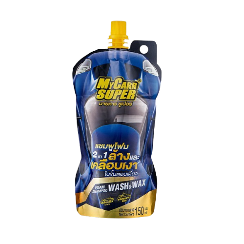แชมพูล้างรถ 2 in 1 พร้อมเคลือบเงา My Carr 850 ml - go! WOW